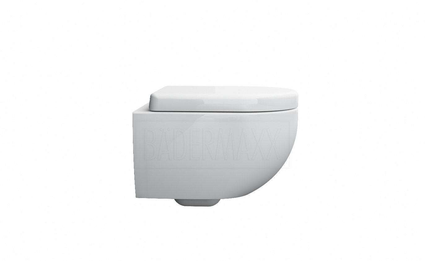 APP Mini toilet Flaminia met spoelrand glans wit met blinde montage